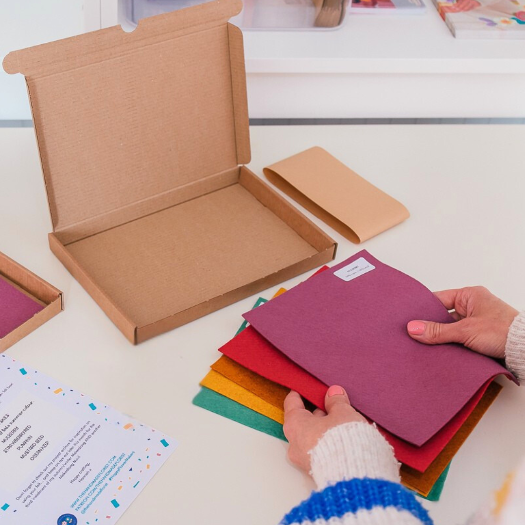 Happy Flower Makers felt box – The Handmade Florist